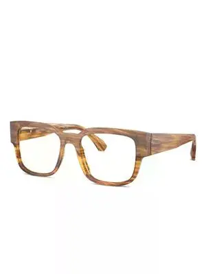 ALAIN MIKLI A03504 Striped Glasses