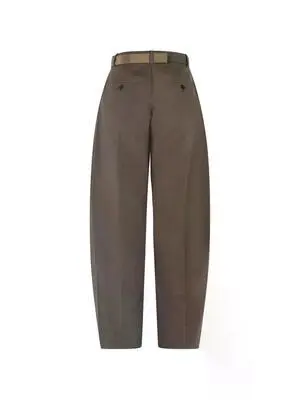 Sacai Belted Pleated Trousers