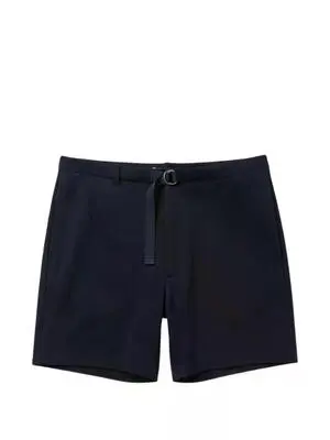 Auralee Belted-waist Shorts - Blue