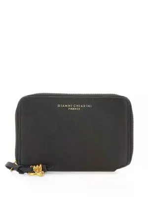 GIANNI CHIARINI Dollaro Zip-around Wallet - Black