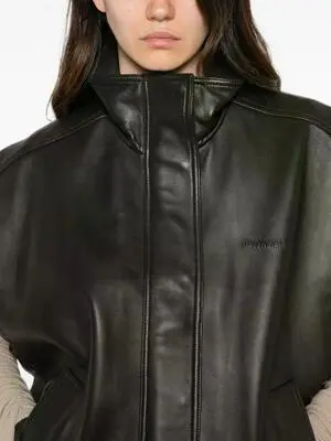 Balenciaga Leather Waistcoat