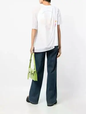 SJYP Logo-print Layering T-shirt