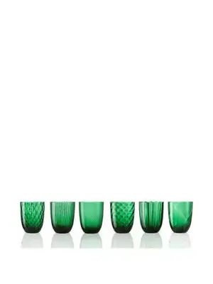 NASONMORETTI Idra Textured Glasses - Green