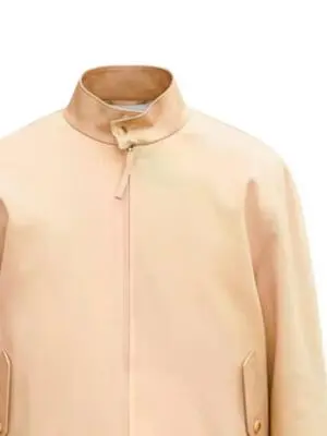 Gabriela Hearst High-neck Zip-up Jacket - Neutrals