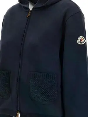 Moncler Logo-patch Zip-up Hoodie