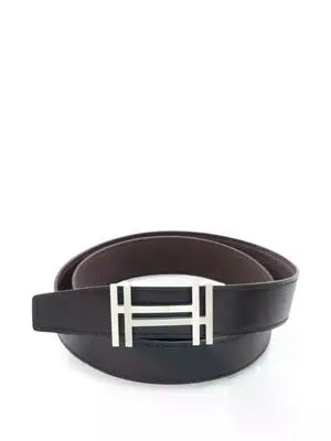 Hermès 2018 H Au Carré Reversible Belt