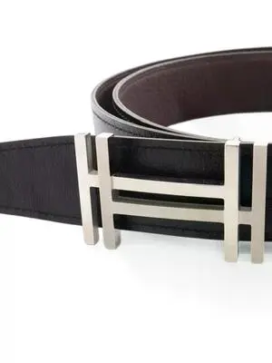 Hermès 2018 H Au Carré Reversible Belt