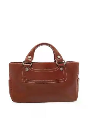Celine 2000s Boogie Tote Bag - Brown