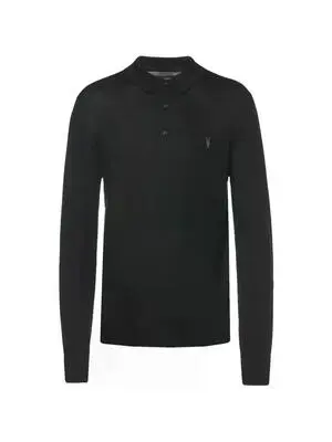 ALLSAINTS Mode Long-sleeved Polo Shirt