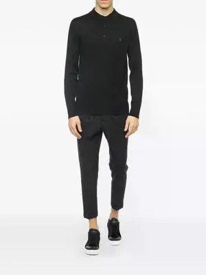 ALLSAINTS Mode Long-sleeved Polo Shirt