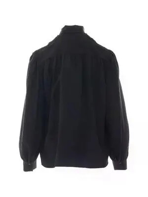Chloé Scarf-tie Silk Blouse - Black