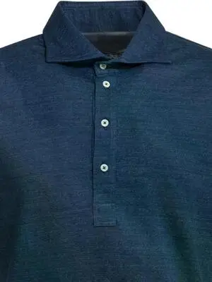 Brunello Cucinelli Button-fastening Short-sleeve Polo Shirt