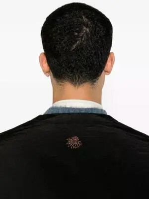 RANRA Logo-embroidered Zip-up Jacket