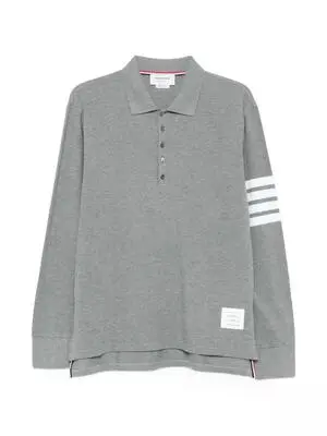 Thom Browne Long-sleeved Polo Shirt