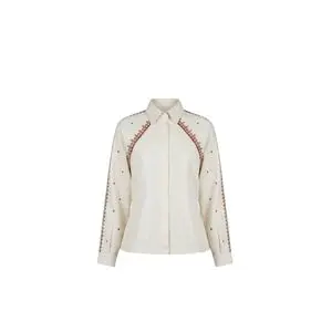 COLLECTED XX Neelum Embroidered Panel Shirt