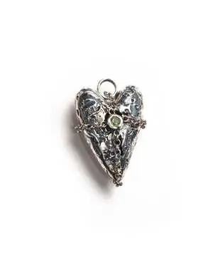 GIUNIA Cuore Charm - Silver