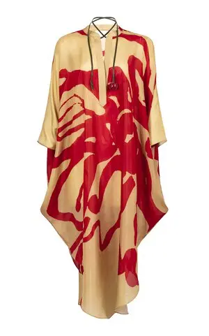 Silvia Tcherassi Elea Silk Habutai Tunic - Multi
