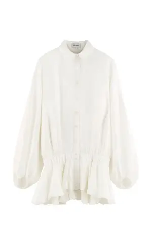 Arakii Ruffled Balloon Mini Dress Exclusive