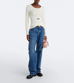 Dolce & Gabbana Vittoria Small Leather Top-handle Bag