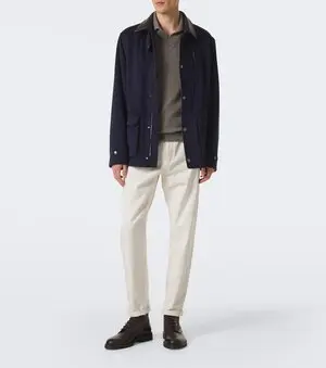 Brunello Cucinelli Leather Lace-up Boots