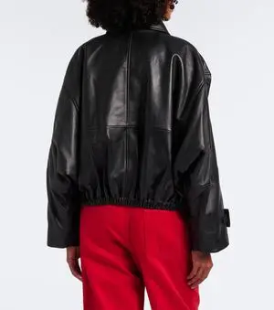 RÓHE Leather Blouson Jacket