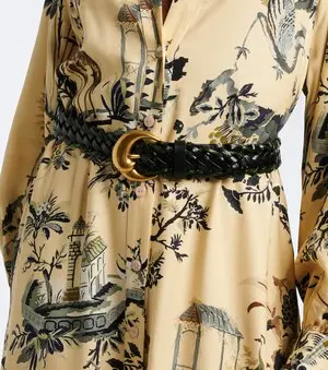 Etro Woven Leather Belt