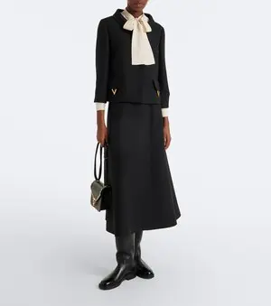 Valentino Garavani Leather Knee-high Boots