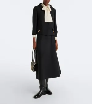 Valentino Garavani Leather Knee-high Boots