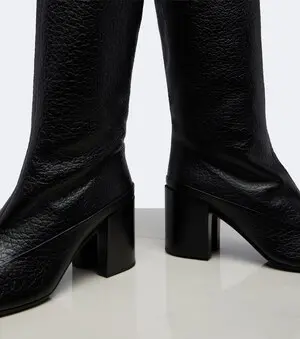 Dries Van Noten Leather Knee-high Boots