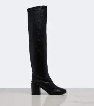 Dries Van Noten Leather Knee-high Boots
