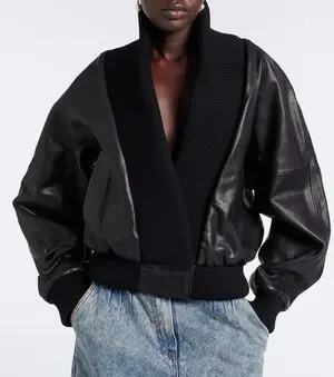 Magda Butrym Leather Jacket