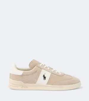 Polo Ralph Lauren Heritage Suede Sneakers - Beige
