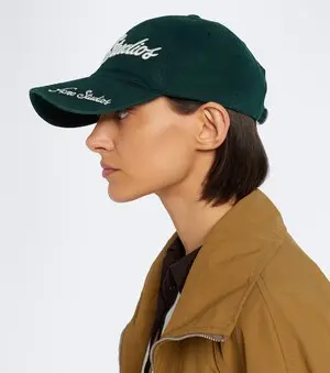 Acne Studios Logo Denim Baseball Cap