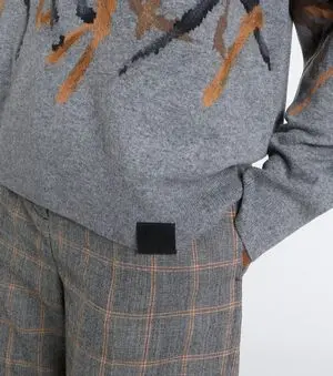 Stella McCartney Intarsia Virgin Wool Sweater