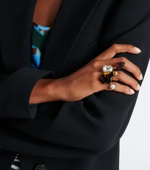Dries Van Noten Embellished Ring