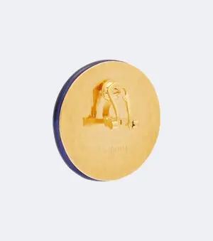 Saint Laurent Embellished Clip-on Earrings
