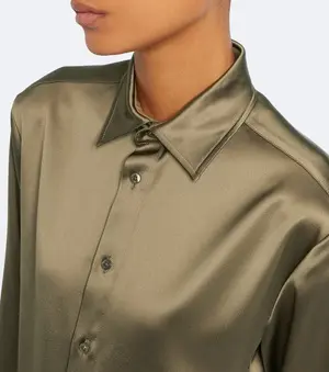 Ralph Lauren Adrien Satin Shirt