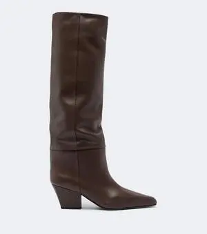Paris Texas Jane Leather Knee-high Boots