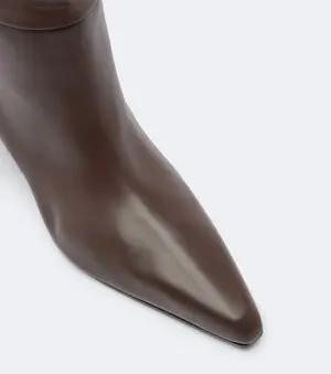 Paris Texas Jane Leather Knee-high Boots