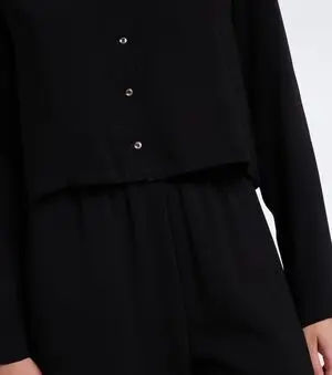 LESET Ari Cropped Cardigan