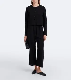 LESET Ari Cropped Cardigan