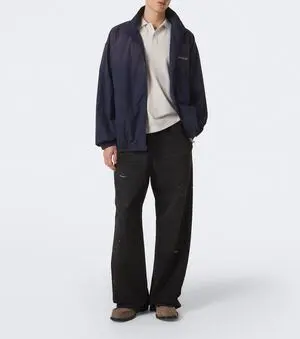 Acne Studios Cotton Twill Wide-leg Pants