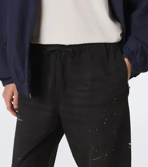 Acne Studios Cotton Twill Wide-leg Pants