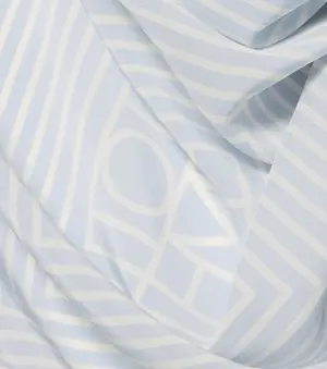 TOTEME Monogram Silk Scarf