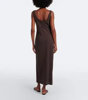 LESET Milo Cotton Maxi Dress
