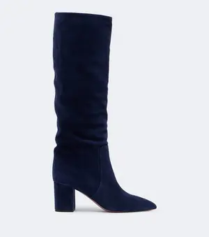 Paris Texas Suede Knee-high Boots