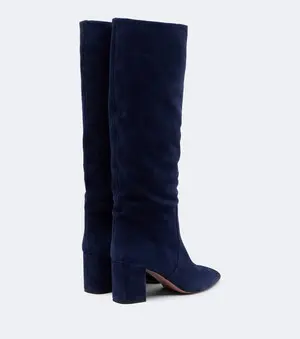 Paris Texas Suede Knee-high Boots