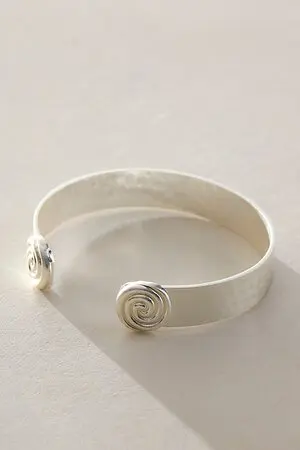 Free People Roscoe Arm Cuff At - Silver