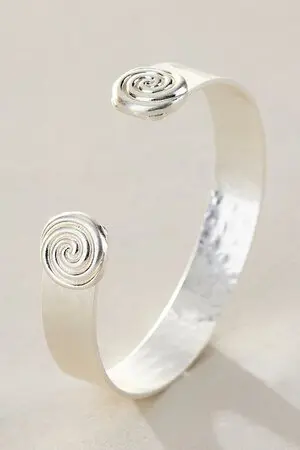 Free People Roscoe Arm Cuff At - Silver