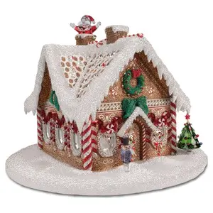 SWAROVSKI Crystal Myriad Gingerbread House - Multicoloured